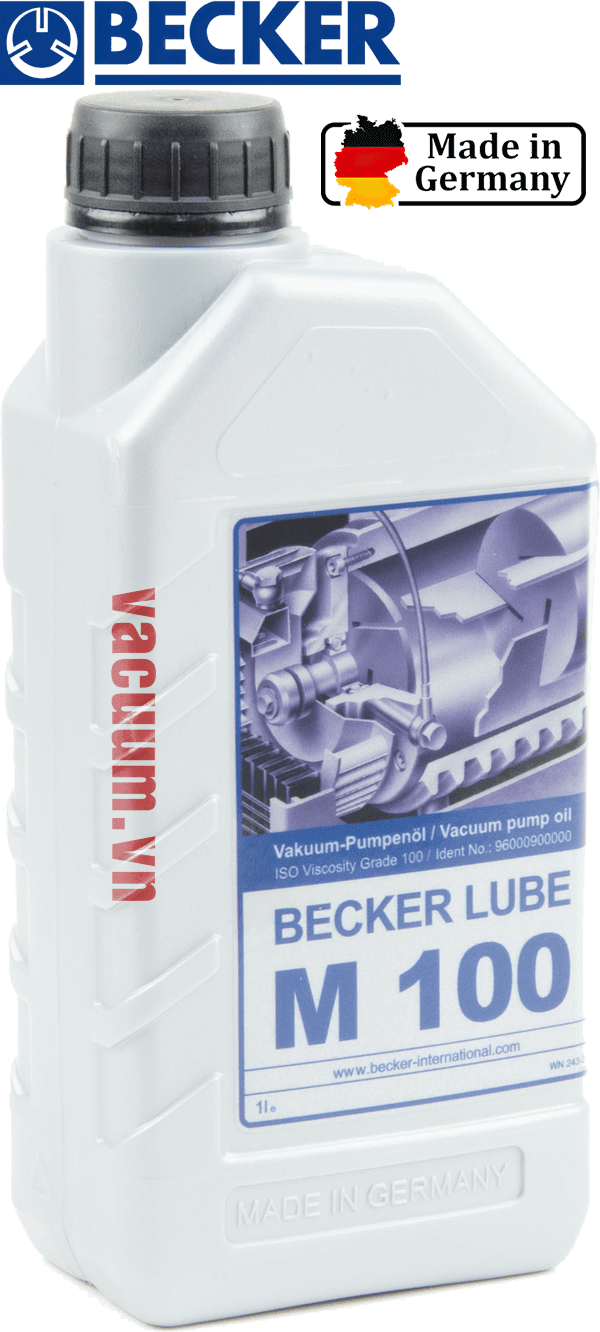 Becker Vacuum Pump Oil M100 at Bernadette Williams blog